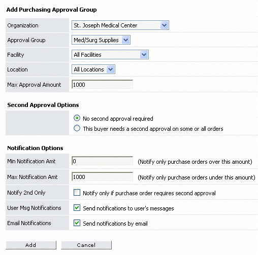 How to add Users to an Approval Group